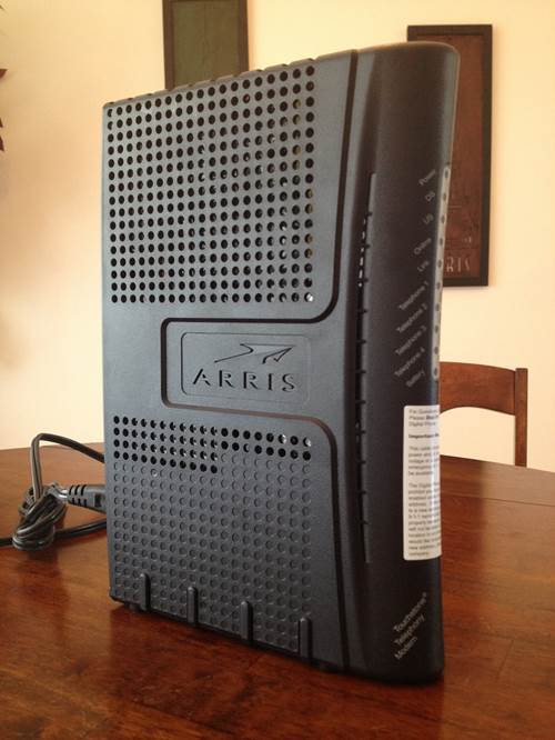 Arris router password